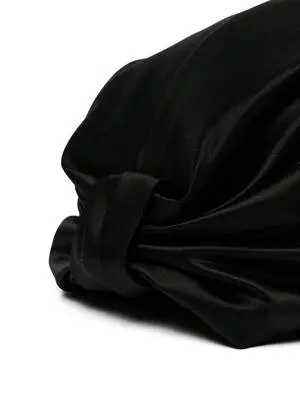 JENNIFER BEHR Sasha Knotted Hair Wrap - Black