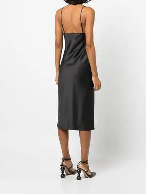 FLEUR DU MAL Keyhole Slip Dress