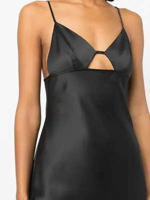 FLEUR DU MAL Keyhole Slip Dress