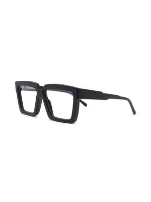 KUBORAUM Matte-effect Square-frame Glasses