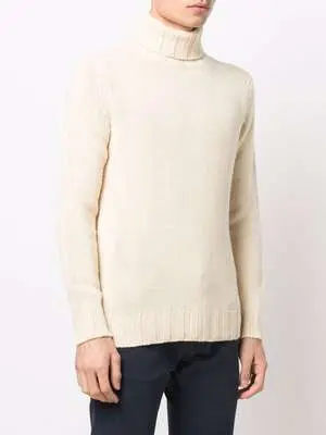 DELL'OGLIO Knitted Wool Jumper