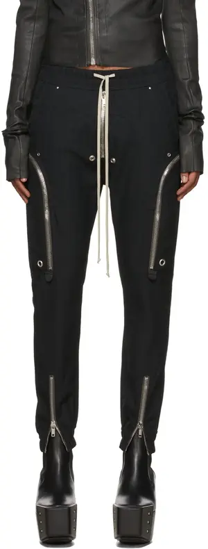 Rick Owens Rick Owens Black Bauhaus Cargo Pants - 09 Black