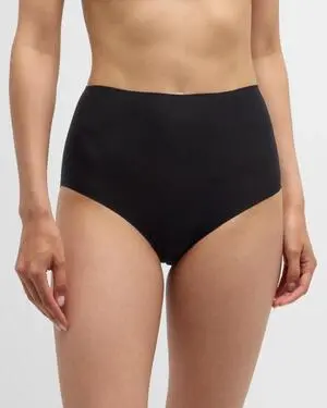 Chantelle Soft Stretch High-waist Seamless Regular Briefs 3 Pack - Black
