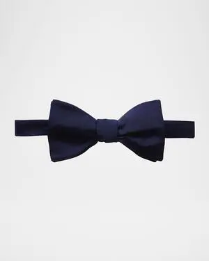 Eton Self-tie Bow Tie - Navy