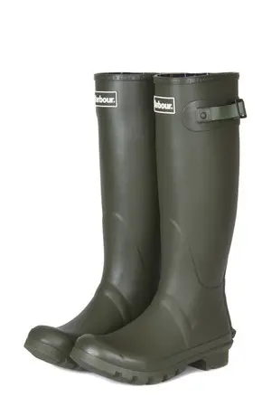 Women's Green Rain Boots