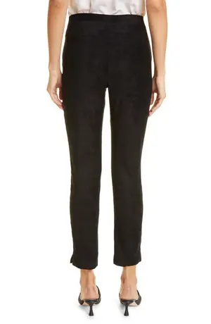 Kobi Halperin Lori Faux Suede Pants - Black