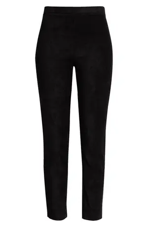 Kobi Halperin Lori Faux Suede Pants - Black