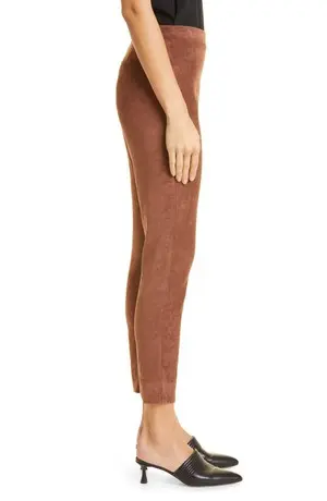 Kobi Halperin Lori Faux Suede Pants - Camel