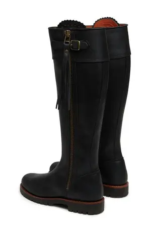 Penelope Chilvers Tassel Knee High Boot - 101 Black