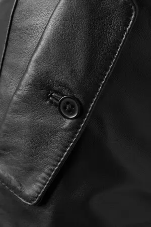 DEADWOOD Net Sustain Convoy Recycled Leather Straight-leg Cargo Pants
