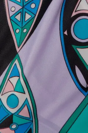Emilio Pucci Printed Stretch Sports Bra