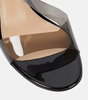 GIANVITO ROSSI Metropolis 70 Slingback Sandals - Black