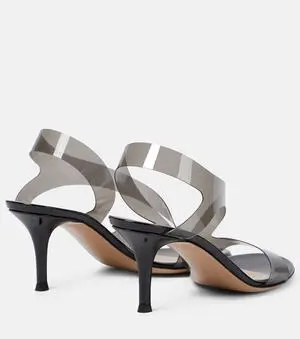 GIANVITO ROSSI Metropolis 70 Slingback Sandals - Black