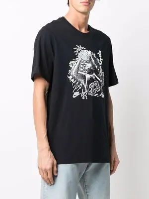 JORDAN Vintage Mj Print T-shirt - Black