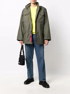 Alpha Industries Detachable Hood Coat