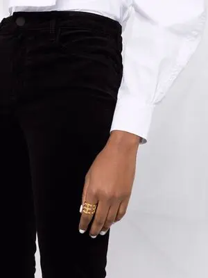 L'Agence Bootcut Slim-fit Trousers