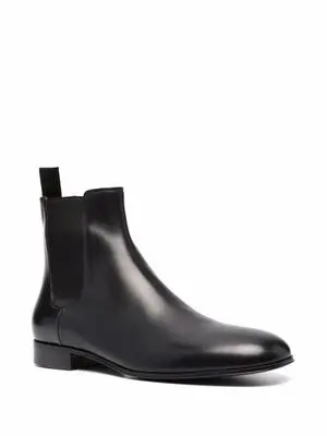 GIANVITO ROSSI Ankle-length Chelsea Boots - Black