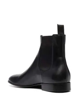 GIANVITO ROSSI Ankle-length Chelsea Boots - Black