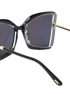 TOM FORD Oversized Butterfly-frame Sunglasses