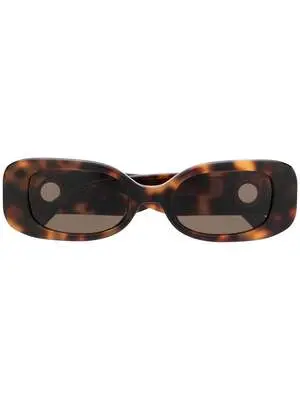 Linda Farrow Lola Tortoise-shell Sunglasses - Brown