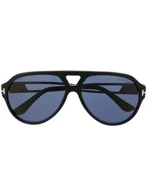 TOM FORD Pilot-frame Sunglasses - Black