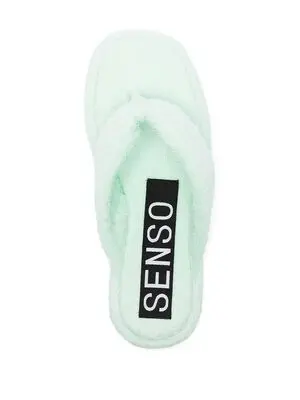 Senso Izzy Terrycloth Sandals - Green