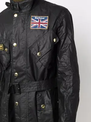 Barbour International Union Jack Wax Jacket