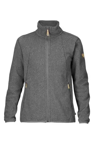 Fjallraven Stina Fleece Jacket - Dark Grey