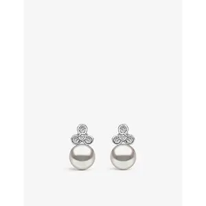 Yoko London Embellished Earrings