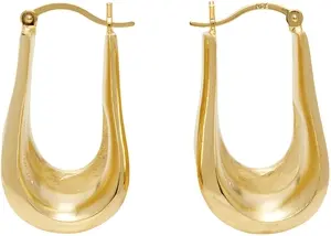 1064 STUDIO 1064 Studio Silver 'The Body' 08E Earrings - Gold