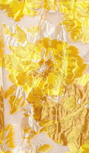 ELLIATT Progressive Dress In Yellow
