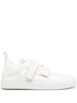 COUNTY OF MILAN Marcelo Burlon Logo-print Leather Sneakers