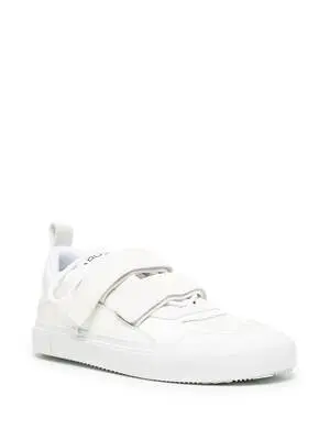 COUNTY OF MILAN Marcelo Burlon Logo-print Leather Sneakers