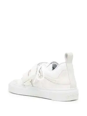 COUNTY OF MILAN Marcelo Burlon Logo-print Leather Sneakers