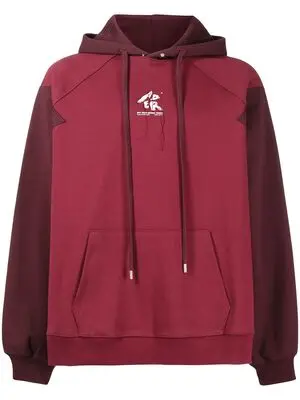 ADER ERROR Sculpture Logo-print Jersey Hoodie