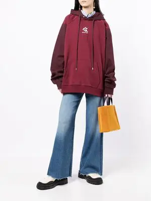 ADER ERROR Sculpture Logo-print Jersey Hoodie