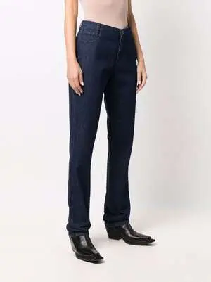 Raf Simons High-rise Straight-leg Jeans