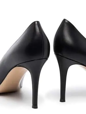 GIANVITO ROSSI 85mm Leather Pumps - Black