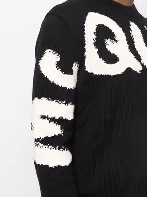 Alexander McQueen Intarsia-knit Cotton Jumper