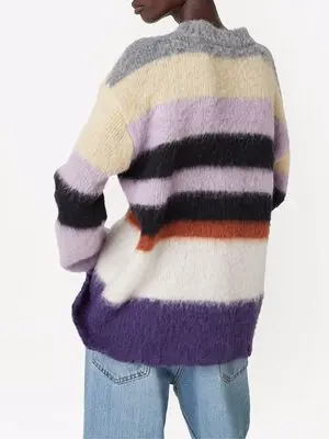 Marc Jacobs Striped Brushed Jumper