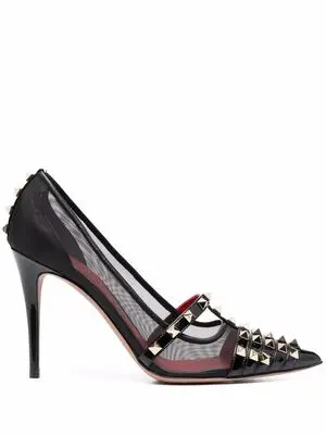 Valentino Garavani Rockstud Pointed Toe Pumps