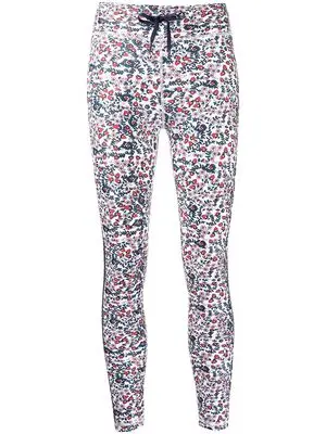 The Upside Capri Floral Performance Leggings
