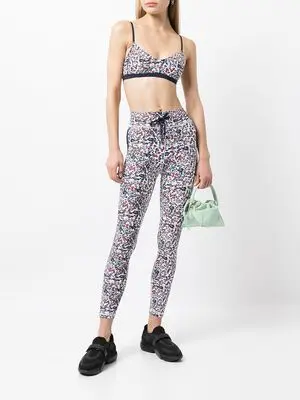 The Upside Capri Floral Performance Leggings