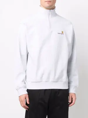 Carhartt Work In Progress American Script Half-zip Sweatshirt