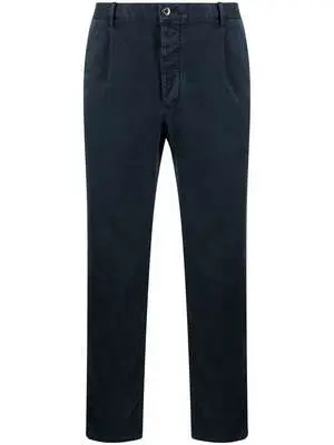Incotex Slim-cut Chino Trousers - Blue