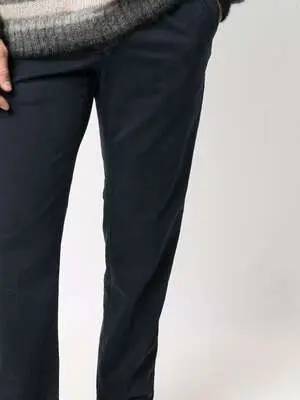 Incotex Slim-cut Chino Trousers - Blue