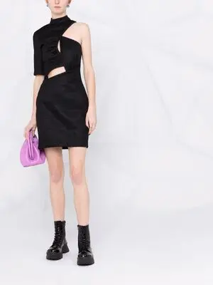 Stella McCartney Cut-out Asymmetric Dress