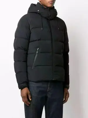 Mackage Hooded Feather-down Padded Jacket - Black