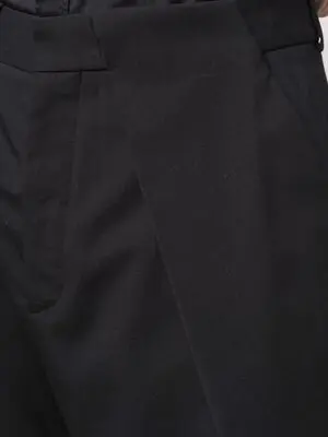 Balmain Draped Cropped Trousers