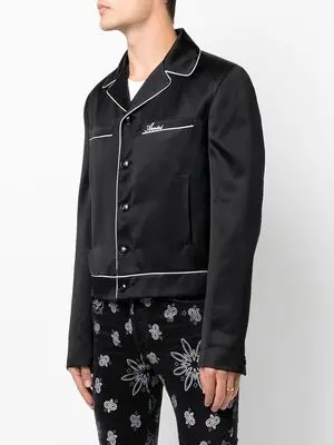 Amiri Logo-print Pyjama-shirt Jacket